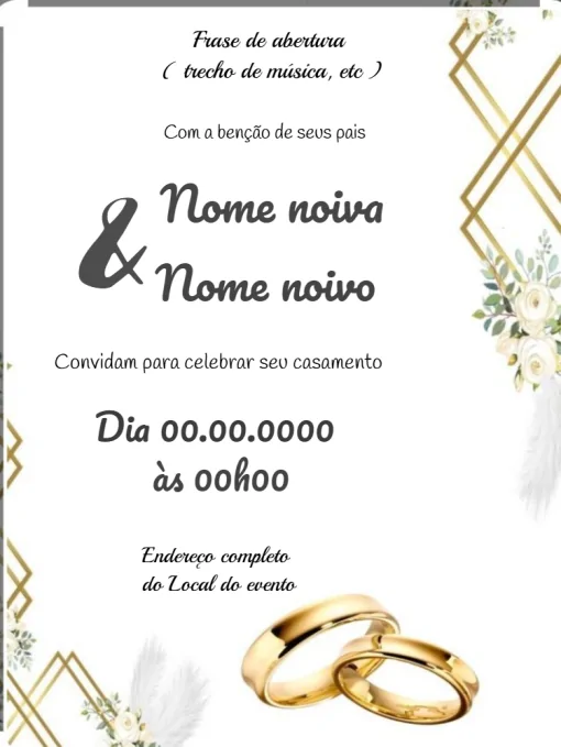 Convites de Convite Especial Png Editáveis Grátis | Baixar e ...